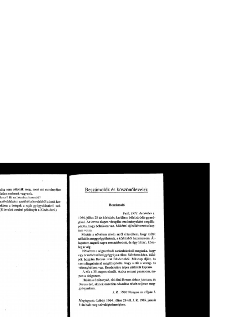 8 14.261022905 A Rak Es Leukemia Gyogyitasa Rudolf Breuss PDF | PDF