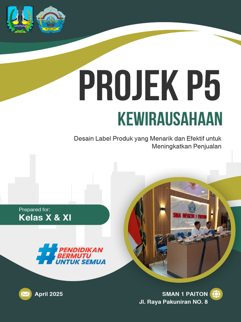 Modul P5 Kewirausahaan X-XI | PDF