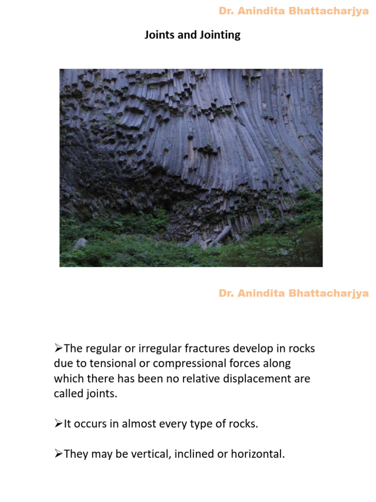 Module 4 Presentation7 Joint | PDF | Rock (Geology) | Petrology