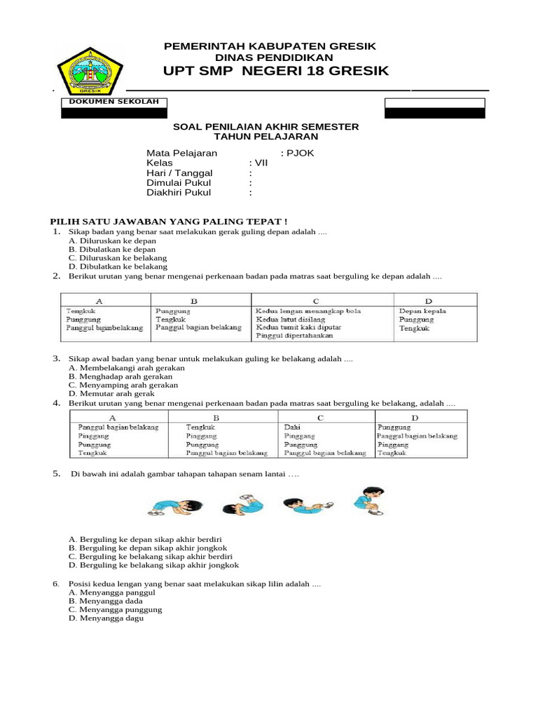 Master Soal Pas Kelas 7 | PDF