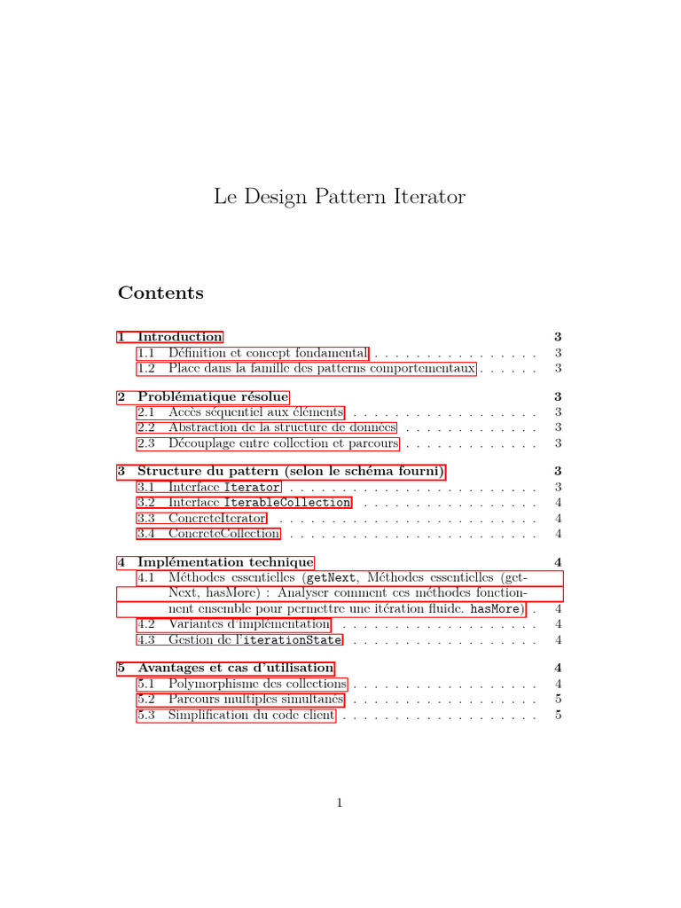 Comprendre le pattern Iterator | PDF | Architecture d'un système ...
