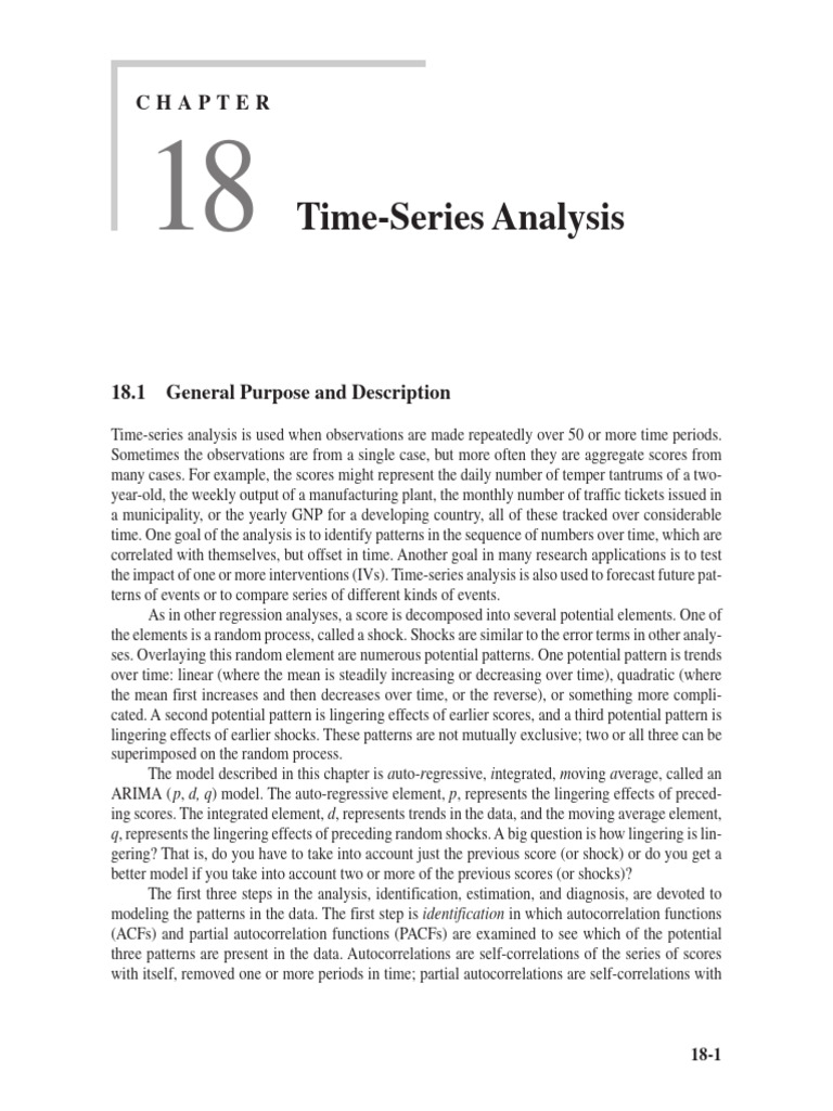 ch18[1] | PDF | Errors And Residuals | Dependent And Independent Variables