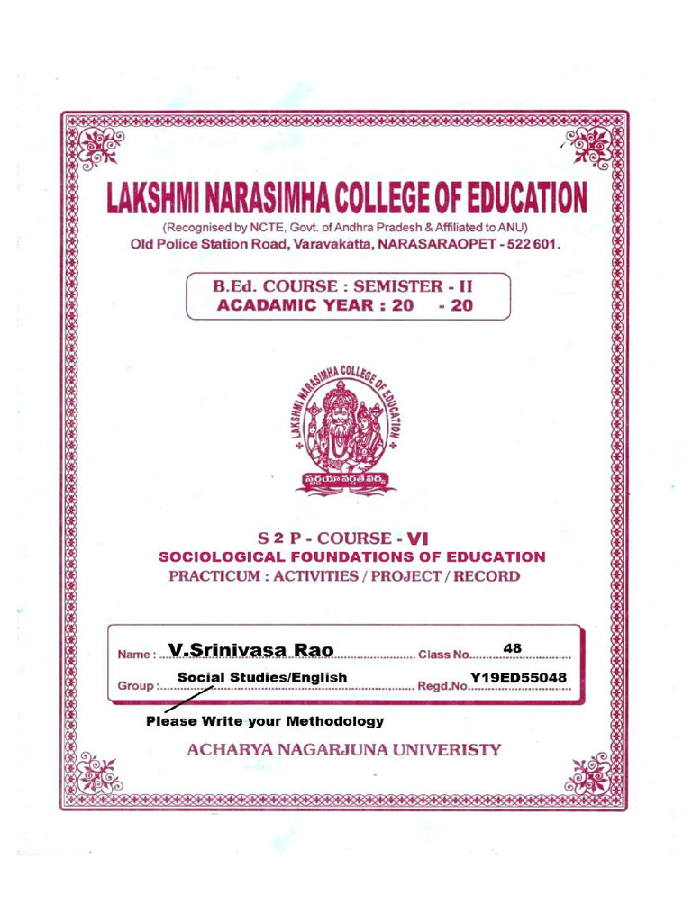 Sociological Foundations of Education | PDF