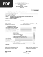 TRIP TICKET Sample | PDF | Finance & Money Management