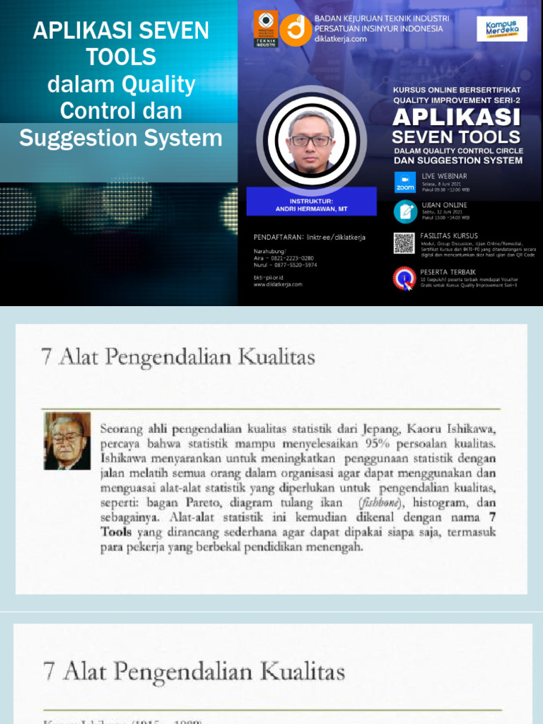 Aplikasi 7 Tools dalam QCC | PDF