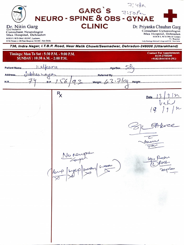 DR Nitin Garg (13 September 2022) | PDF