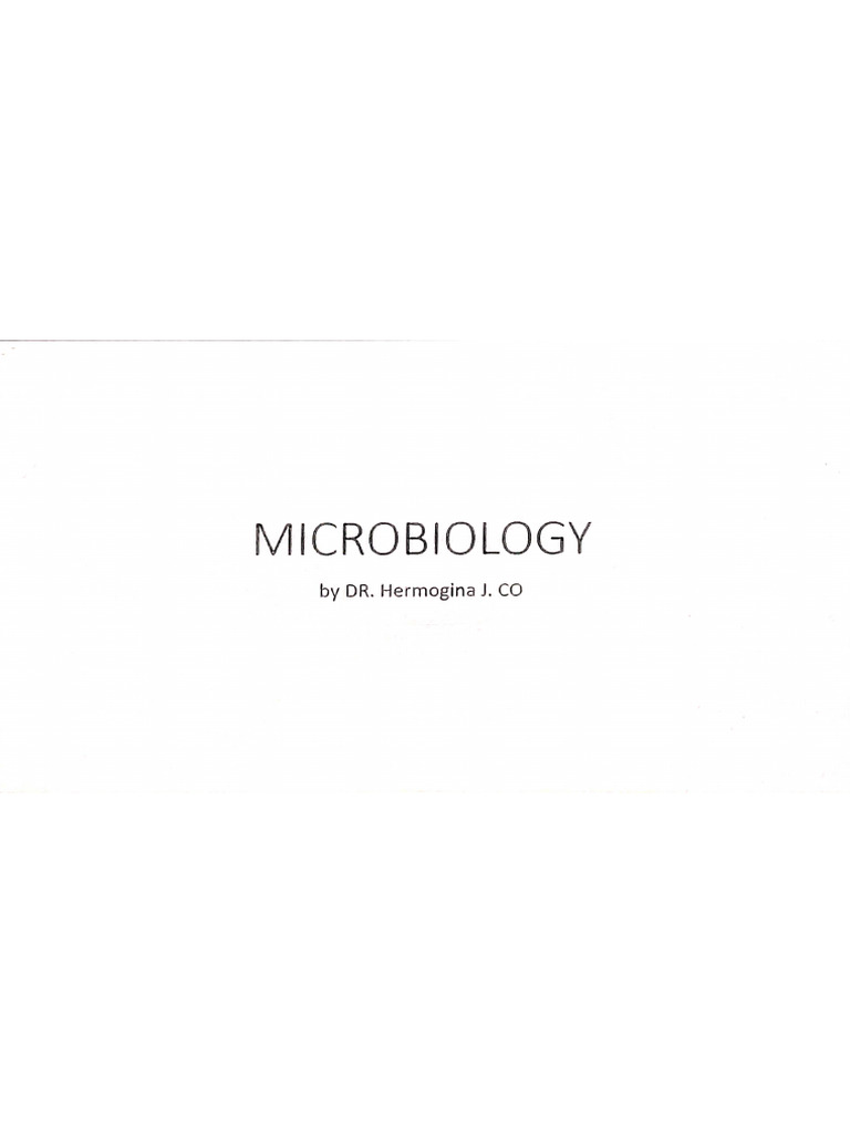 MB03.1 Introduction To Medically Important Bacteria (27th July 2023) DR Co | PDF