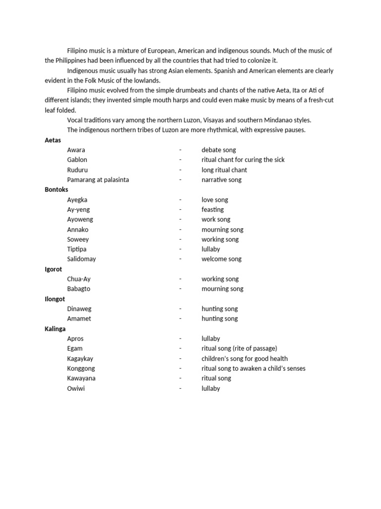 Lesson 1 and 2 MAPEH 7 | PDF | Musical Instruments | Music Production