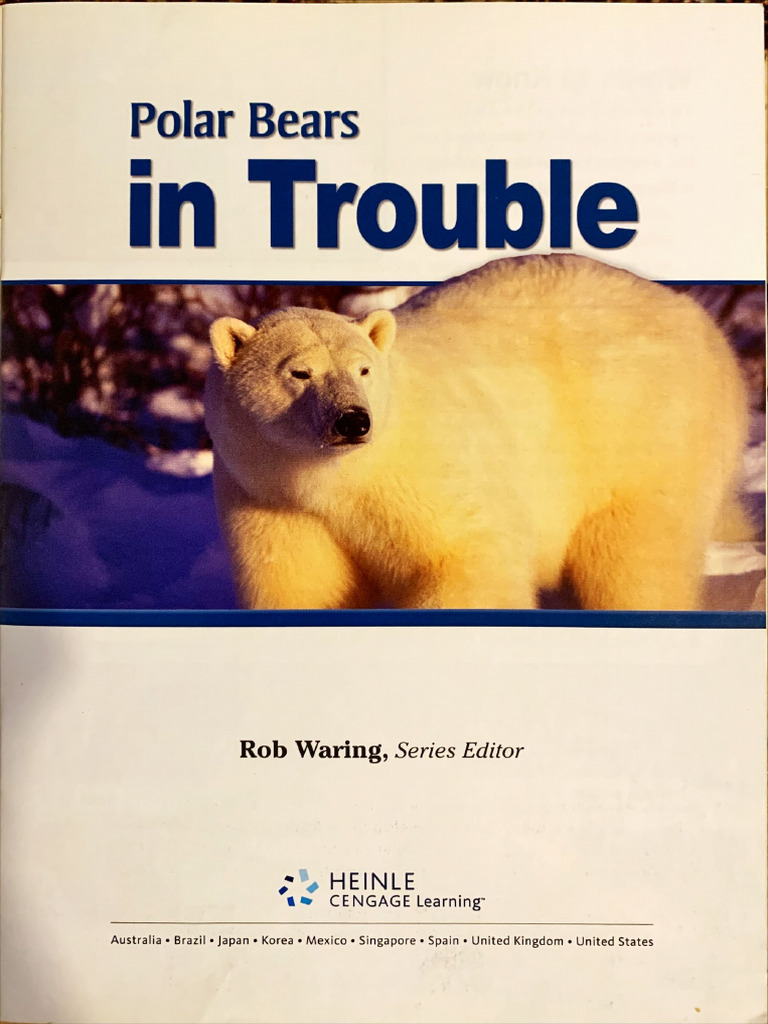 Polar Bears in Trouble | PDF