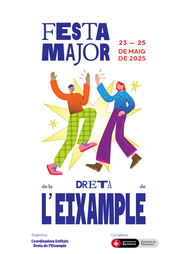 Programa Festa Major Dreta Eixample 2025 Accessible | PDF