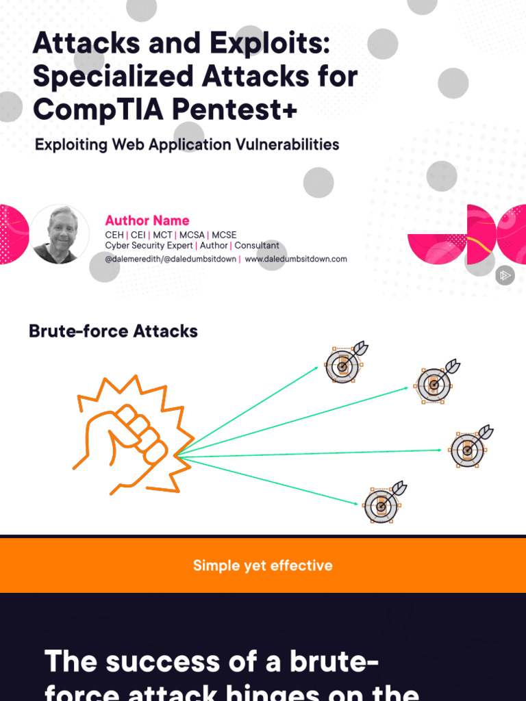 Exploiting Web Application Vulnerabilities Slides Pdf