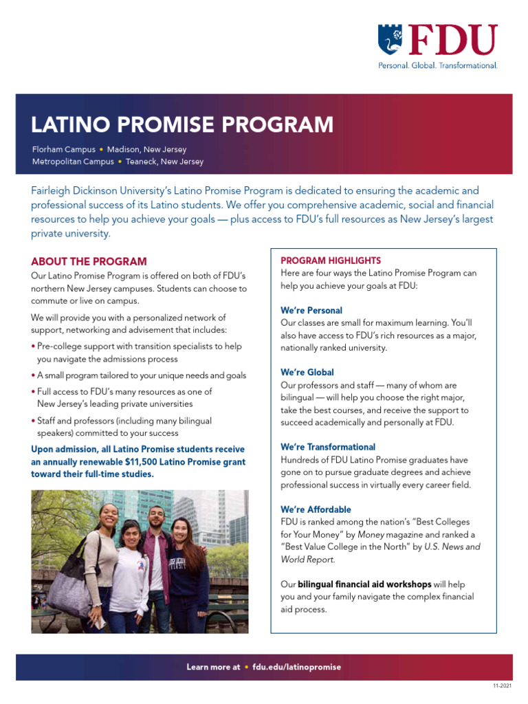 FDU25614 Latino Studies Program Fact Sheet - v10 Web 1 | PDF ...