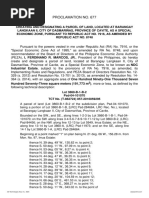 Technical Description of Property Lot | PDF