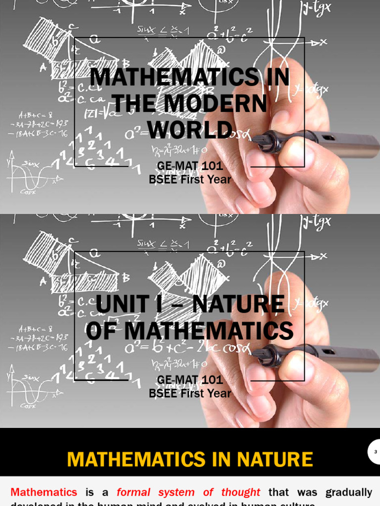 Understanding Mathematics in Nature | PDF | Pattern | Mathematics