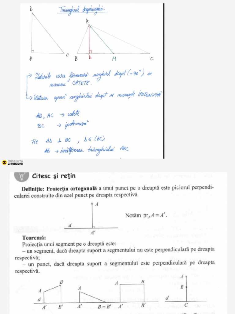 Triunghiul Dreptunghic | PDF