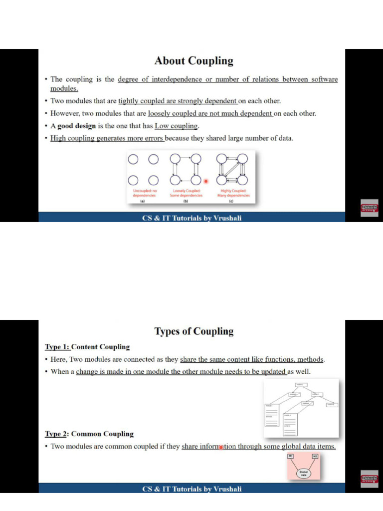 Coupling and Cohesion | PDF