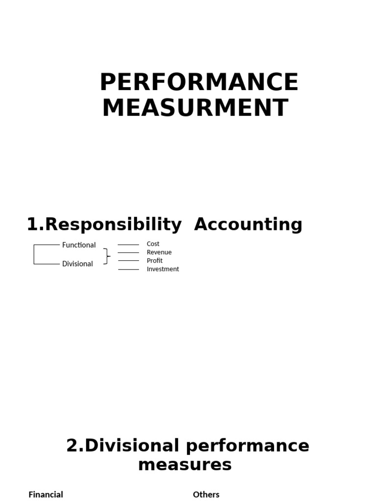 Performance Measurment | PDF
