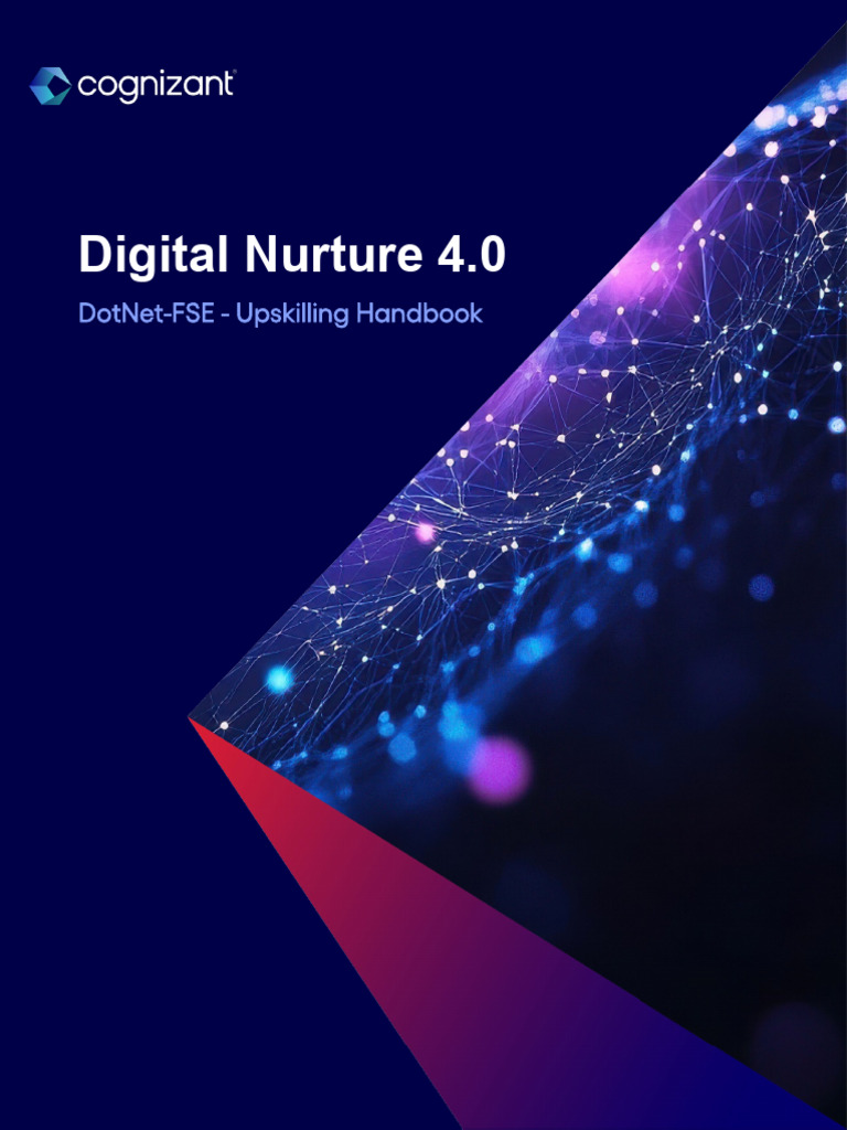 DN4.0 Upskilling Handbook DotNet FSE | PDF | Html5 | World Wide Web