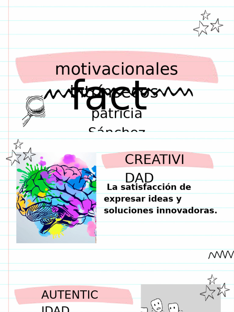 Factores Motivacionales Intrínsecos 20241231 201050 0000 | PDF | Motivación | Motivacional