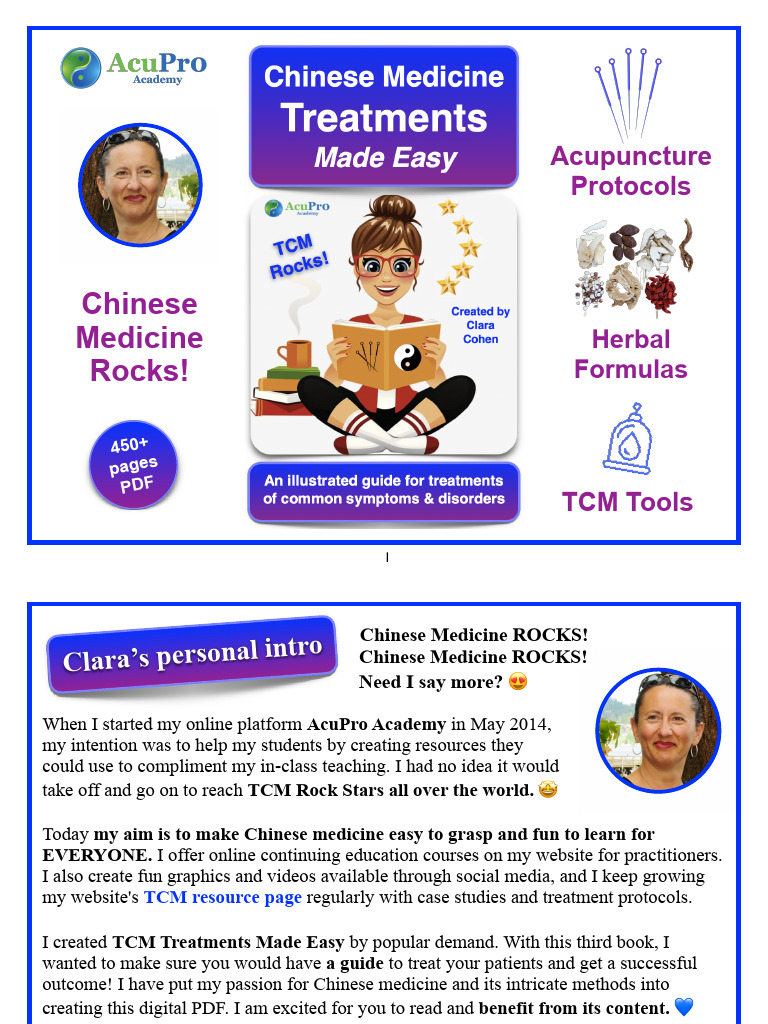 TCM Treatments Made Easy PDF | PDF | Traditional Chinese Medicine ...