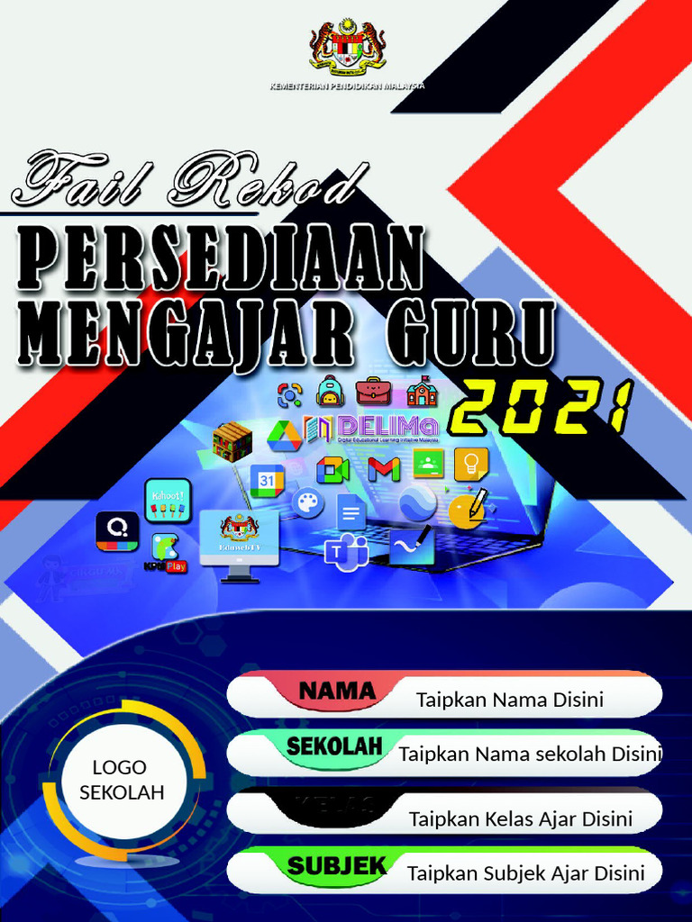 Fail Rekod Persedian Mengajar 2021 Edisi-2 Sabah - by Cikgumu | PDF