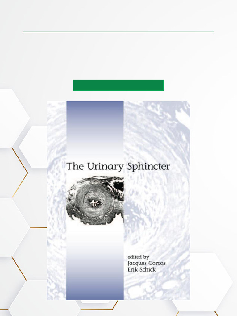 The Urinary Sphincter, 1st Edition ISBN 0367397005, 9780367397005 ...