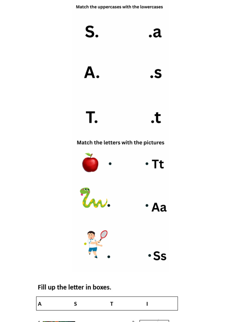 Aa ZZ Worksheets (Revision) | PDF