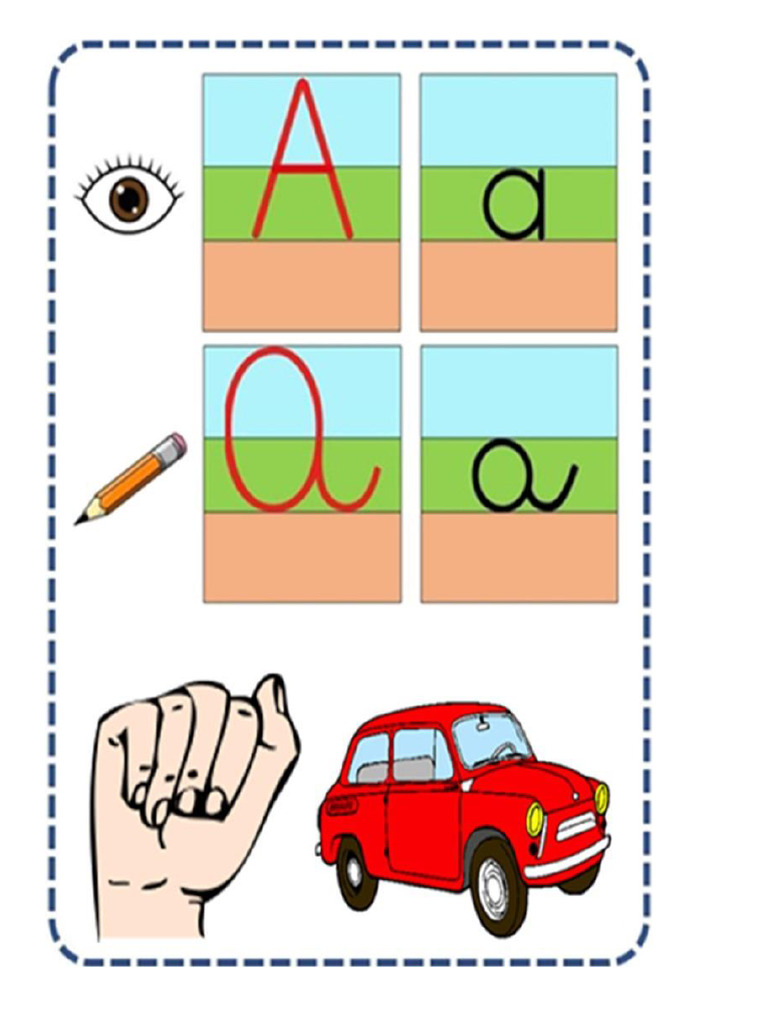 Vocales Con Imagen | PDF