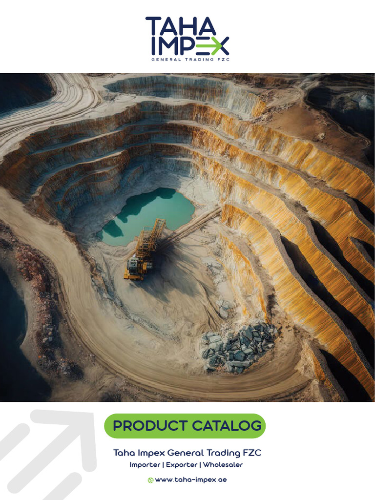 Taha Impex Minerals Catalog | PDF | Porcelain | Building Materials