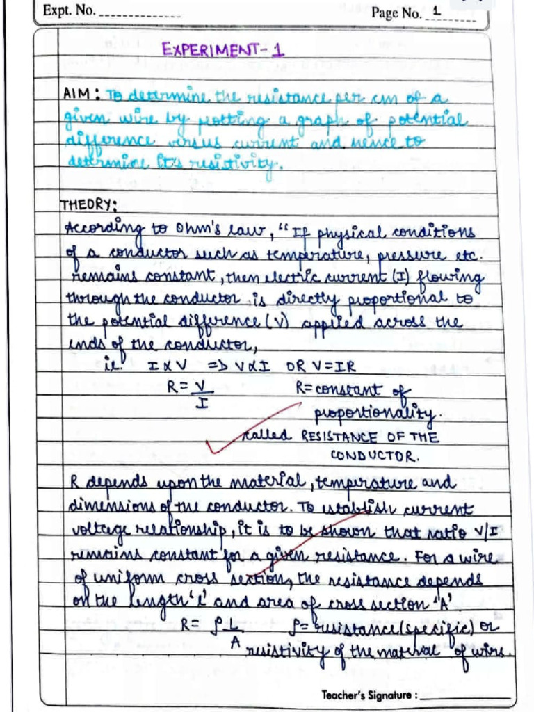 Phy Practical File | PDF
