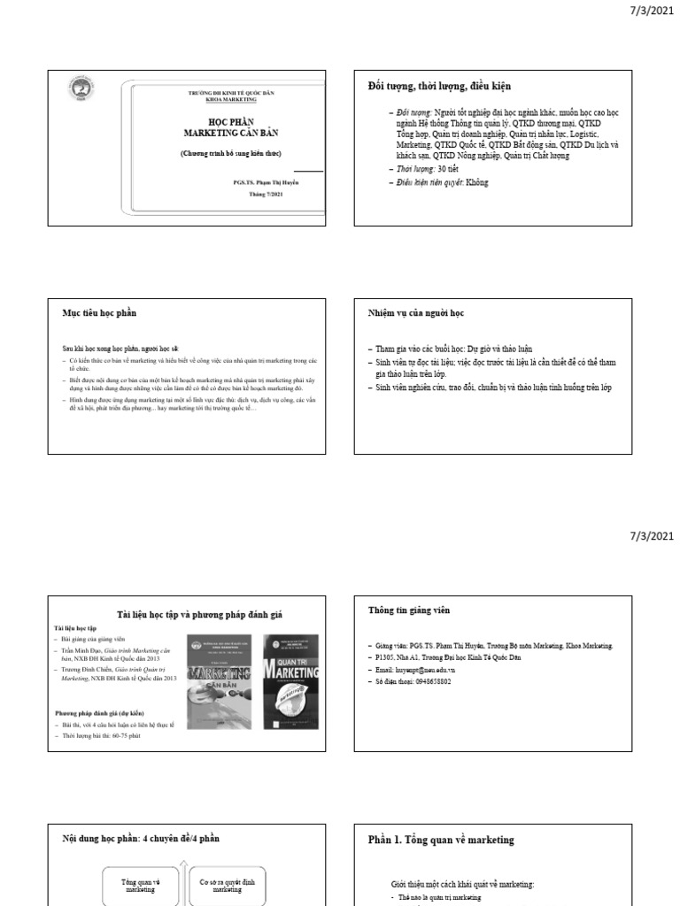 Gioi Thieu Chung M | PDF