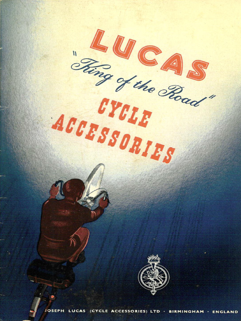 Cycle Accessory Catalogue c1953 | PDF