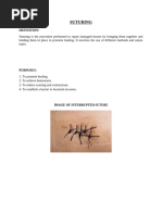 Suture Removal | PDF | Surgical Suture | Wound