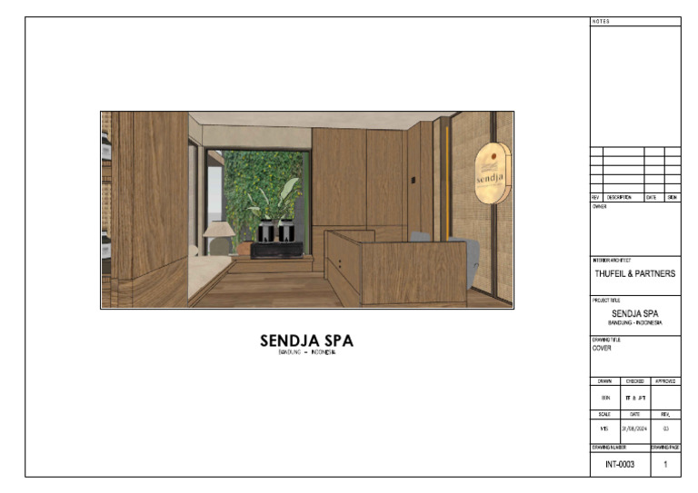 Sendja Spa: Interior Drawing | PDF