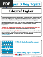 OCR GCSE Maths Foundation Topics List | PDF | Mathematics