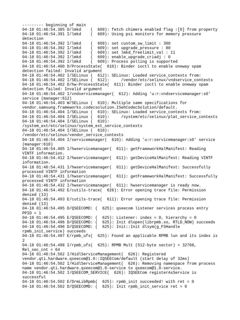 Logcat Prev CSC Log | PDF | Proprietary Software | Computer Engineering