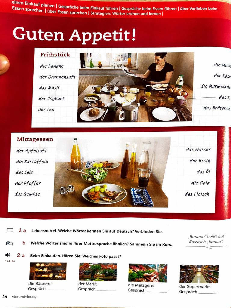 Essen Und Trinken | PDF