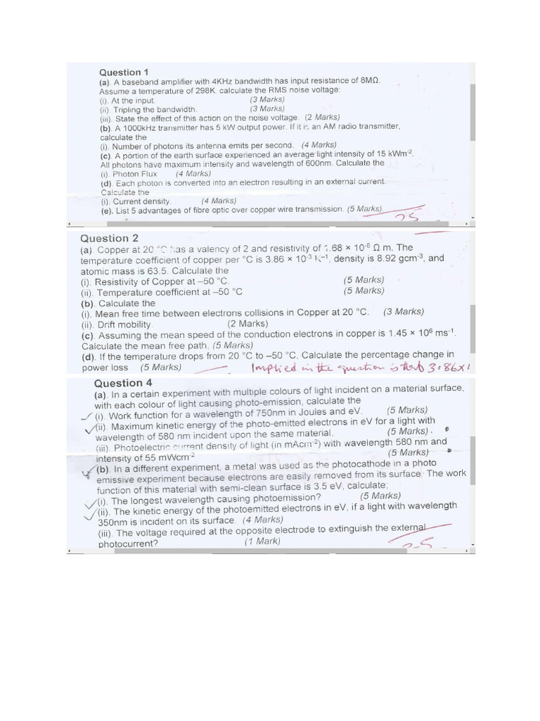 Past Question Compilation 1_merged | PDF | Viscosity | Shear Stress