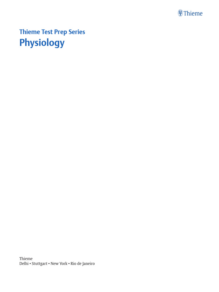 Physiology Test Questions and Answers | PDF | Muscle Contraction ...