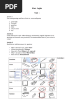 Spanish 1: Avancemos 1 Scavenger Hunt | PDF | Textbook | Spanish Language