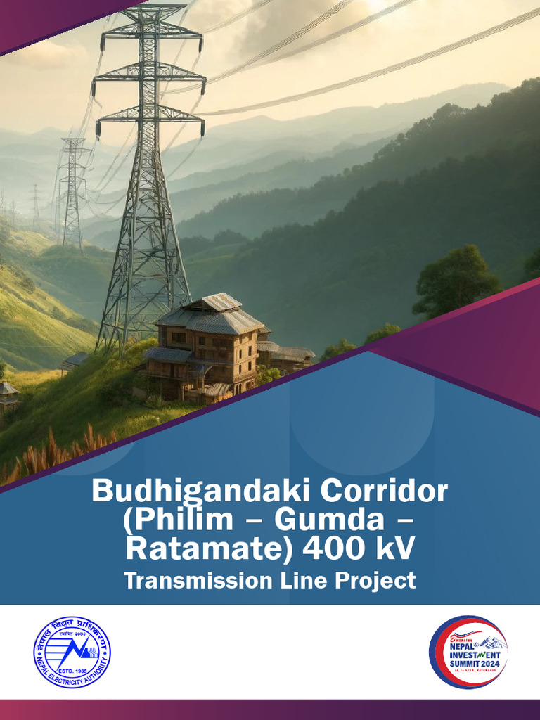 Budhigandaki Corridor Philim - Gumda - Ratamate 400 KV TLP | PDF ...