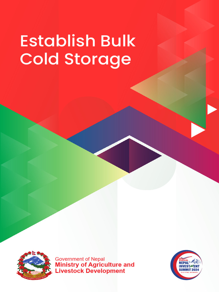 Estbalish Bulk Cold Storage Post | PDF | Dairy | Refrigeration
