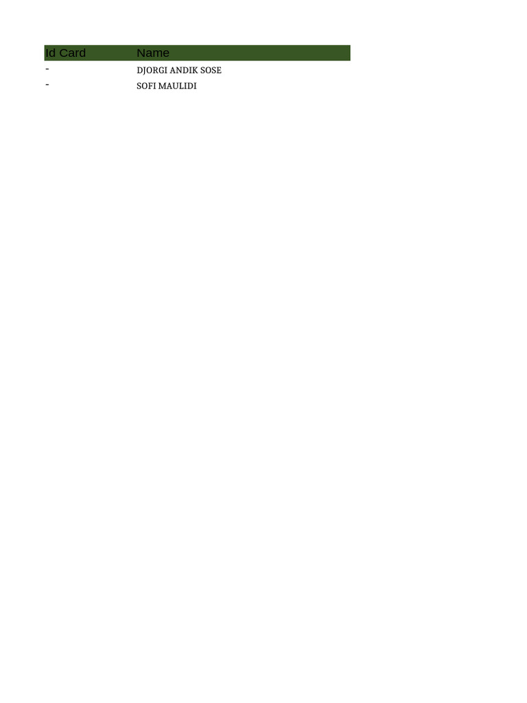 Format Database | PDF