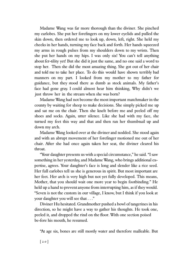 Snow Flower and The Secret Fan | PDF