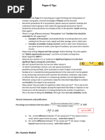 Physics Paper 6 Revision Notes | PDF | Pendulum | Resistor