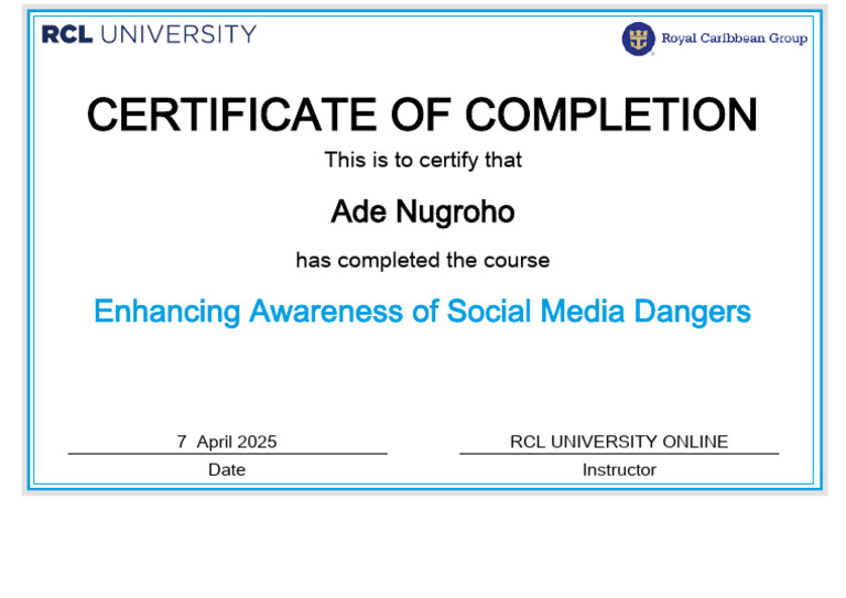 Certificate of Completion | PDF