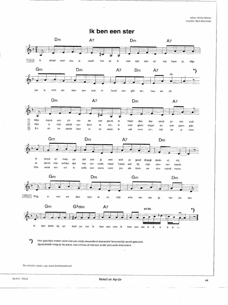 Ik Ben Een Ster | PDF