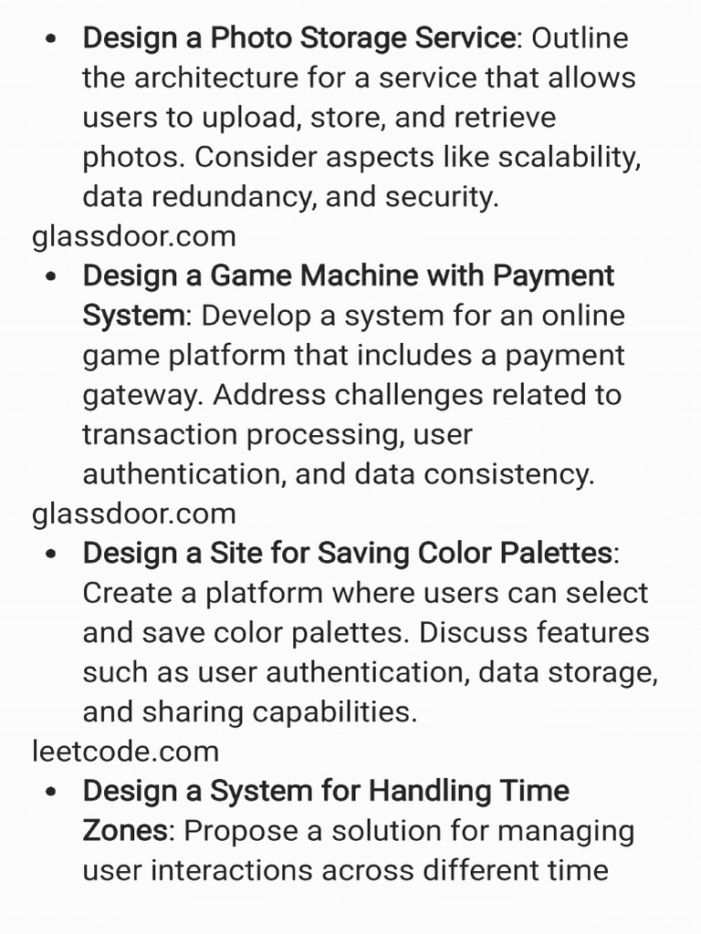 At System Design Questions | PDF
