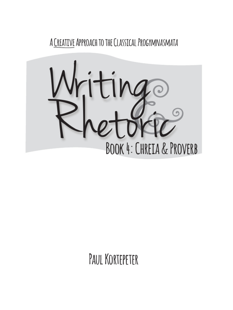 WR Chreia SE Sample | PDF | Helen Of Troy | Essays