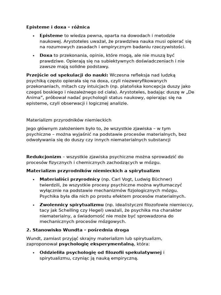 Episteme I Doxa | PDF